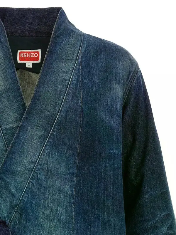 Kenzo Tie-front Denim Jacket