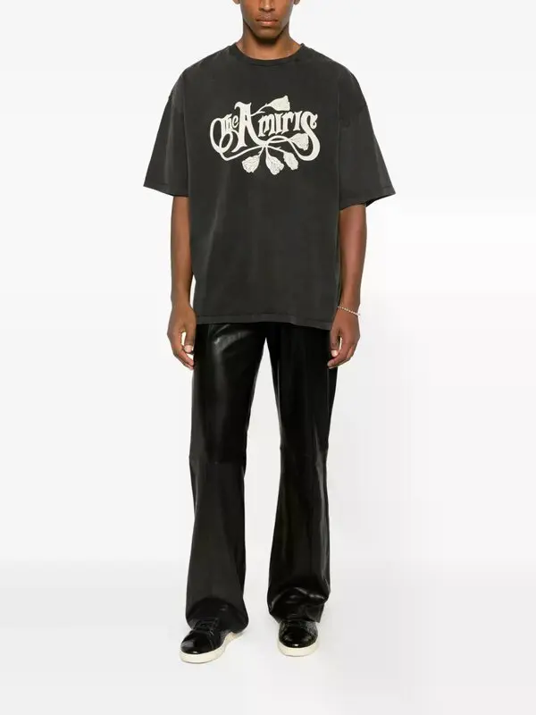 Amiri Graphic-print T-shirt - Black