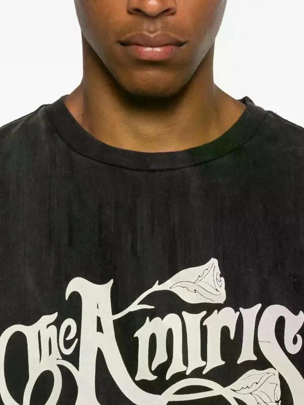 Amiri Graphic-print T-shirt - Black