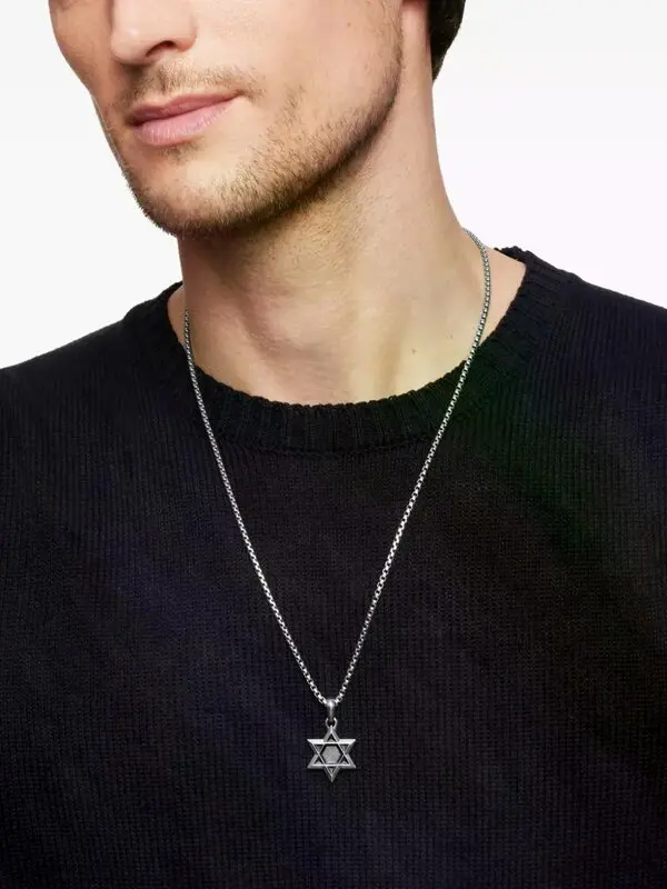 David Yurman Sterling Star Of David Amulet