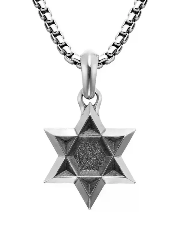 David Yurman Sterling Star Of David Amulet