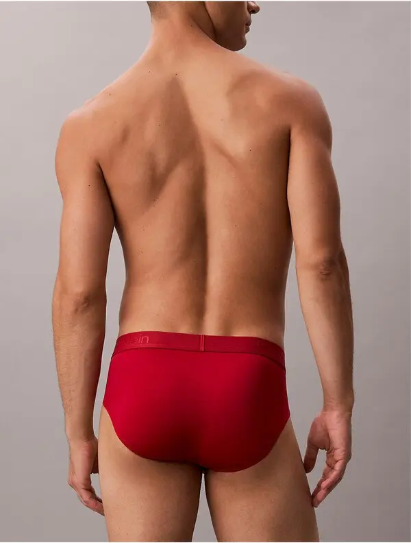 Calvin Klein Hip Brief - Red Stamp