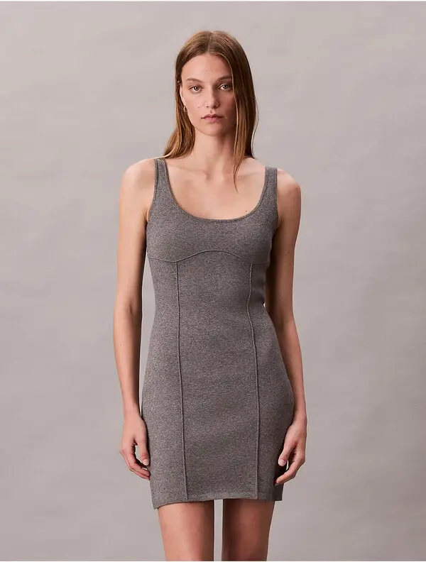 Calvin Klein Tech Knit Mini Dress