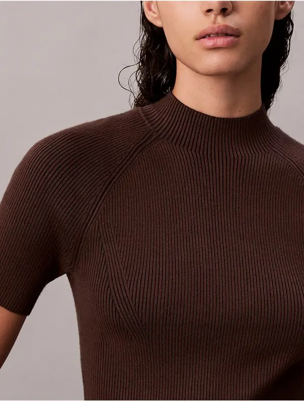 Calvin Klein Tech Knit Mini Dress