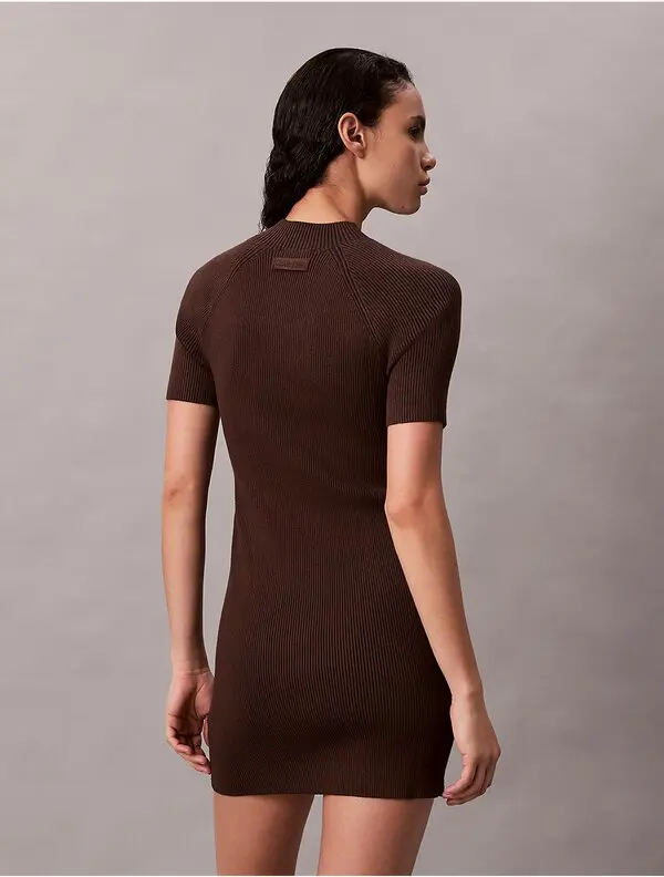 Calvin Klein Tech Knit Mini Dress