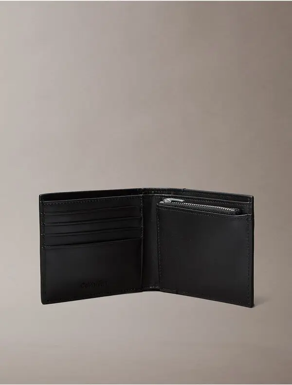 Calvin Klein Emblem Bifold Wallet With Card Case