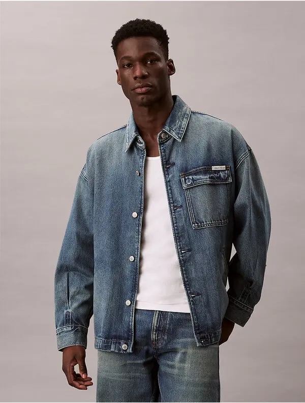 Calvin Klein Relaxed Denim Field Jacket