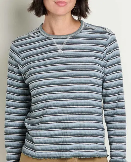TOAD & CO Long Sleeve Crew Ii - Big Sky Pattern
