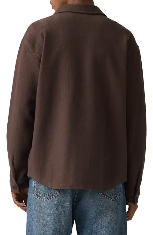LEVI'S Bayview Soft Worker Cotton Button-up Overshirt