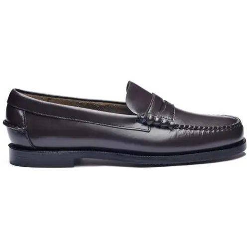 SEBAGO Classic Dan Leather Penny Loafers - Dark Brown