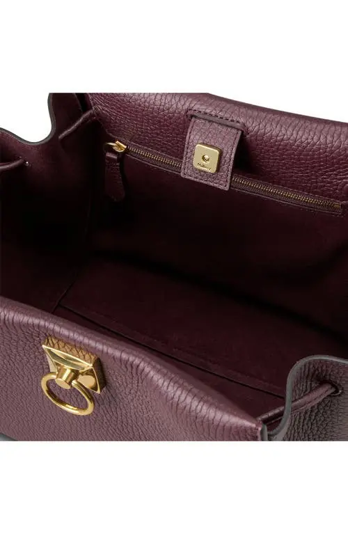 Mulberry Small Iris Leather Top Handle Bag