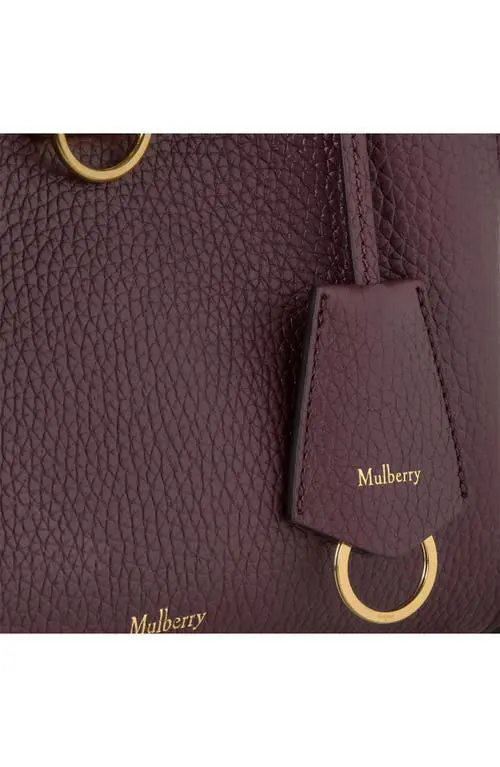 Mulberry Small Iris Leather Top Handle Bag
