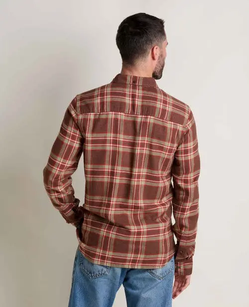 TOAD & CO Airsmyth Long Sleeve Shirt - Chestnut Tartan