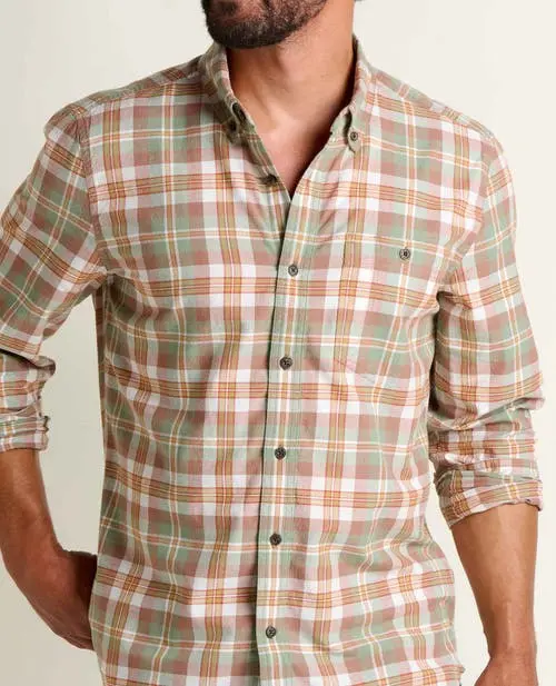 TOAD & CO Airscape Long Sleeve Shirt - Copper Pattern