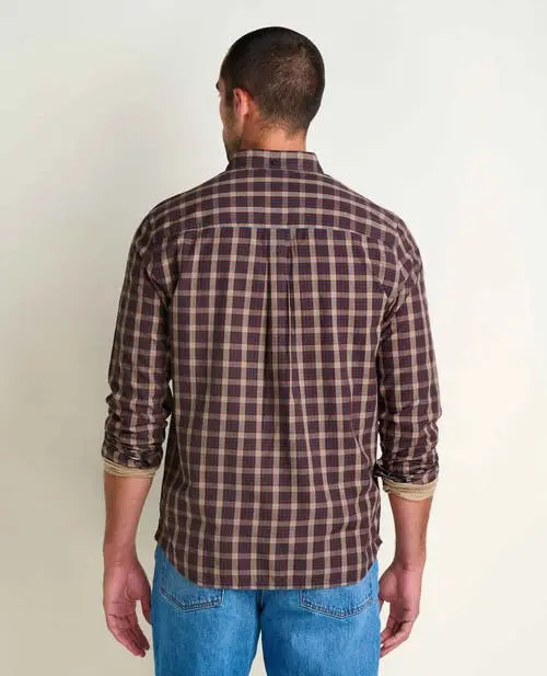 TOAD & CO Airscape Long Sleeve Shirt - Midnight Pattern