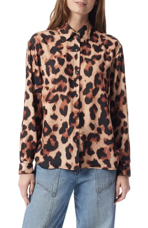 DO BY DEE OCLEPPO Yuna Leopard Print Button-up Shirt