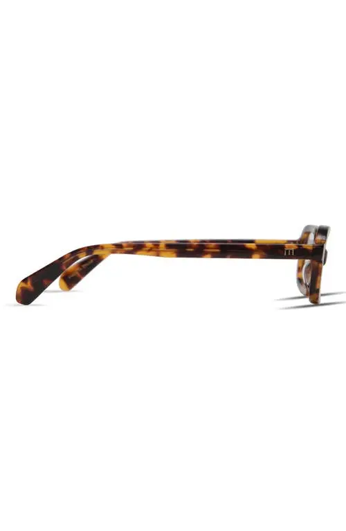 ELISA JOHNSON Millie Rectangle Optical Glasses - Brown Tortoise