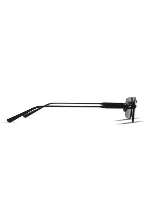 ELISA JOHNSON Kendall 55mm Rimless Rectangular Sunglasses