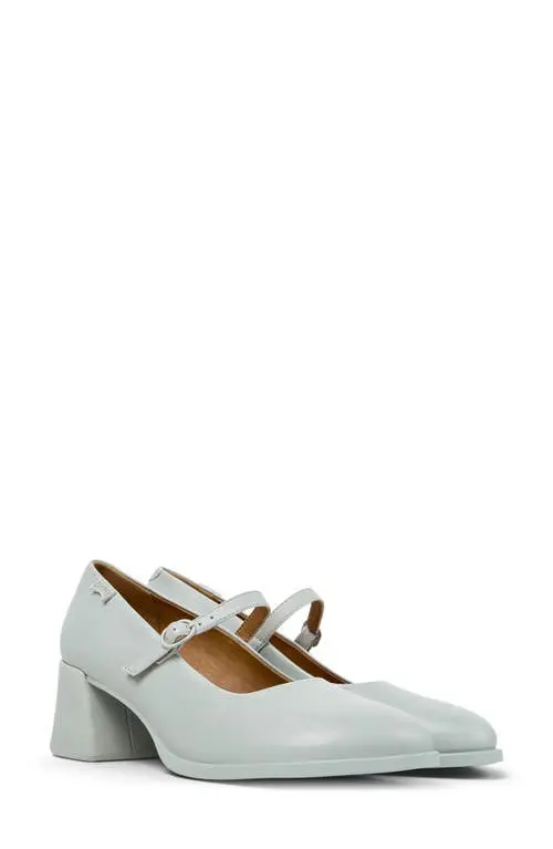 Camper Kora Mary Jane Pump - Light Pastel Grey
