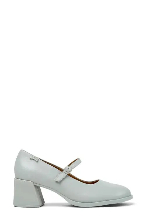 Camper Kora Mary Jane Pump - Light Pastel Grey