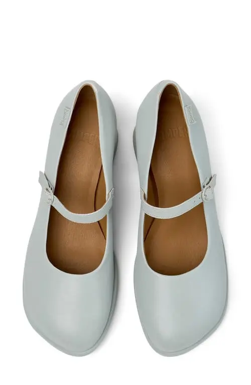Camper Kora Mary Jane Pump - Light Pastel Grey