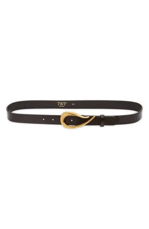 TWP Snake Buckle Leather Belt - Dakota