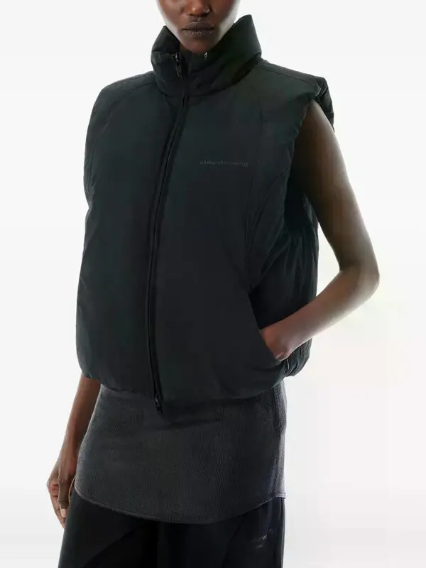Alexander Wang Puffer Gilet - Black
