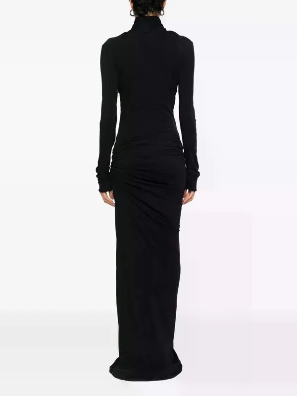 ENTIRE STUDIOS Draped Cowl-neck Maxi Dress