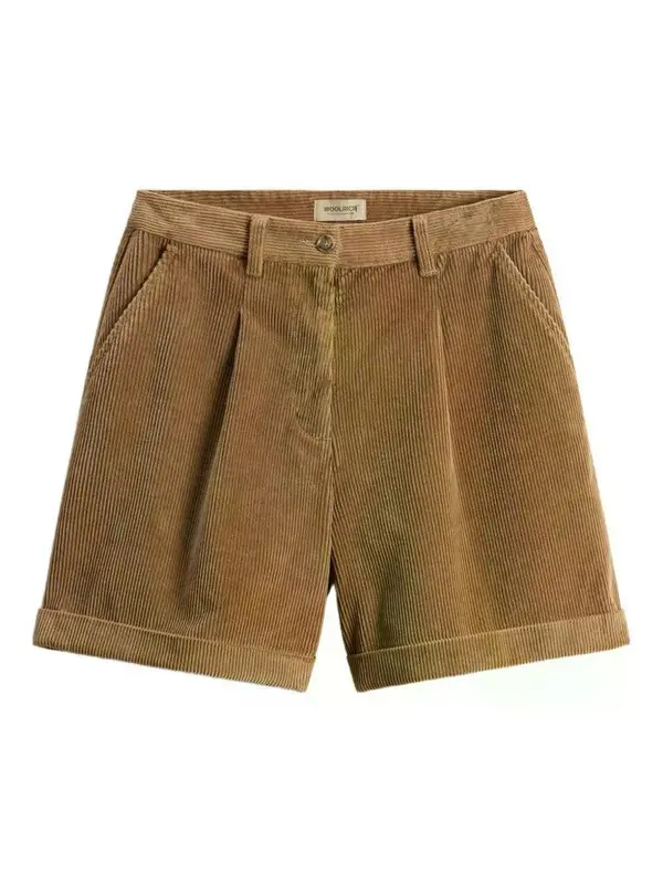 Woolrich Corduroy Pleated Shorts