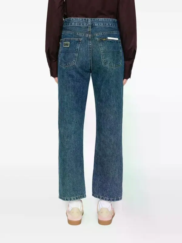 LOIS Logo-patch Jeans