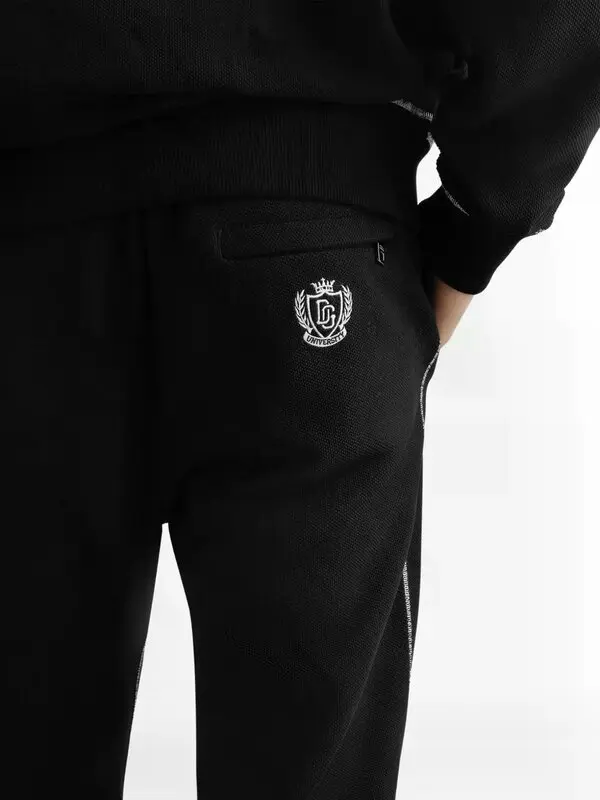 Dolce & Gabbana Logo-embroidered Side-striped Track Pants