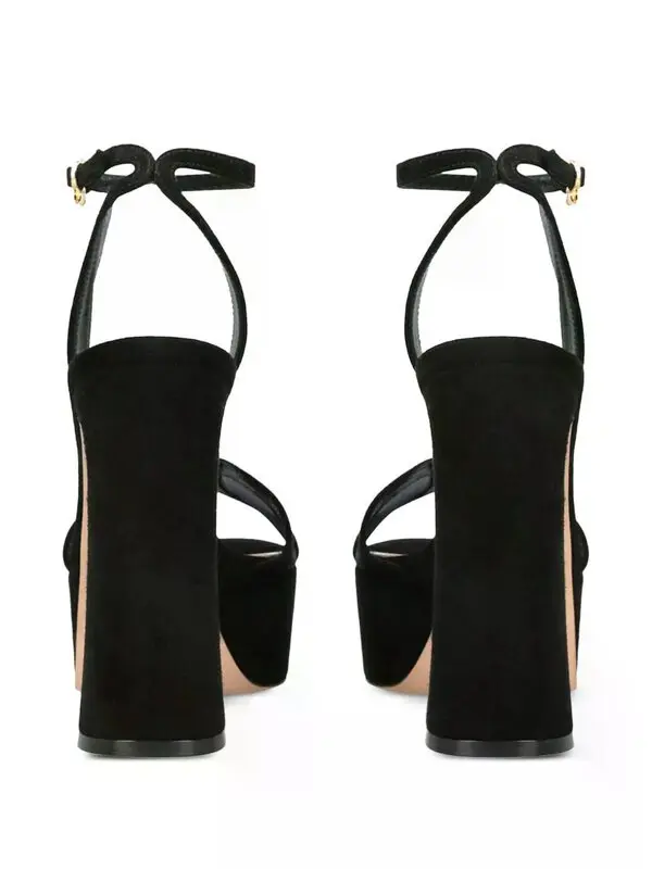 GIANVITO ROSSI 105mm Platform Ankle-strap Sandals