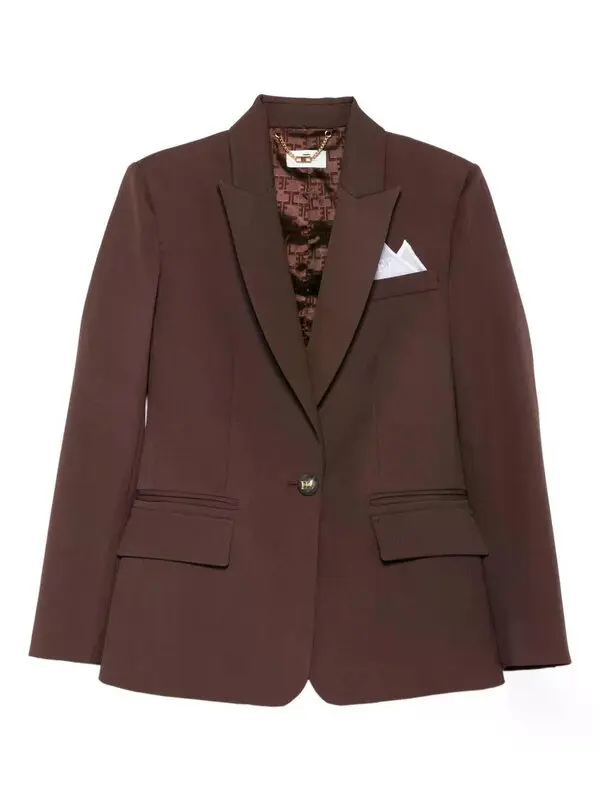 Elisabetta Franchi Single-button Jacket