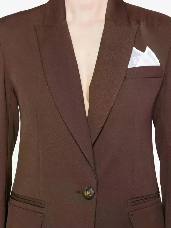 Elisabetta Franchi Single-button Jacket