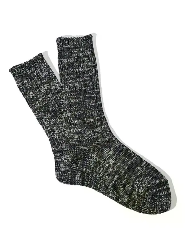 Anonymous Ism Mix Crew Socks - Black