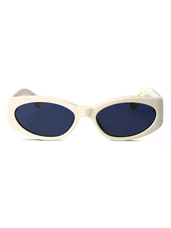 Jacquemus Logo-print Sunglasses - White