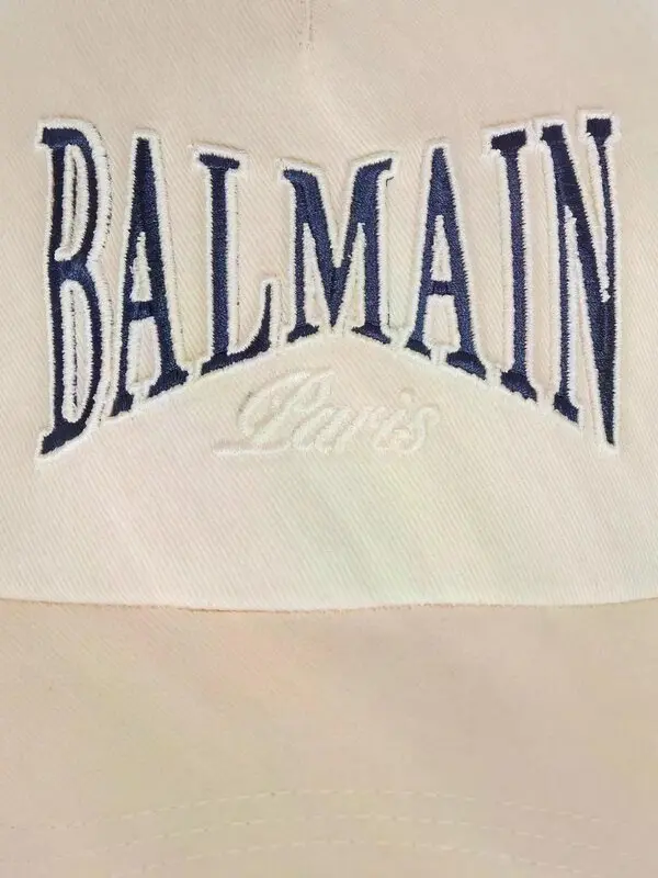 Balmain Embroidered Logo Baseball Cap
