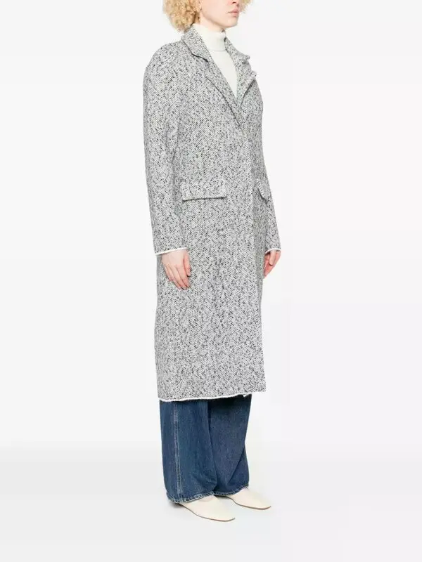 ANNE CLAIRE Speckled Tweed Coat