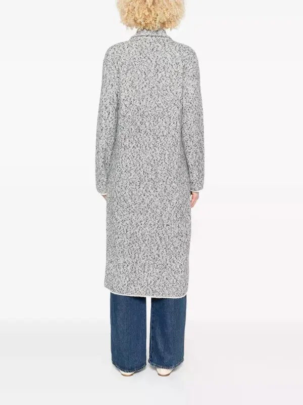 ANNE CLAIRE Speckled Tweed Coat
