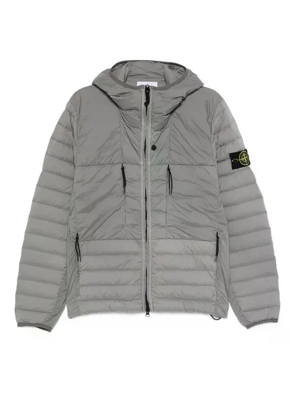 Stone Island Hooded Quilted Jacket