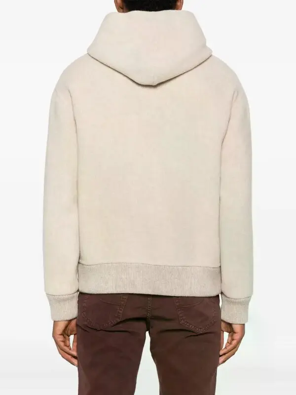 Fedeli Hooded Zip-front Jacket