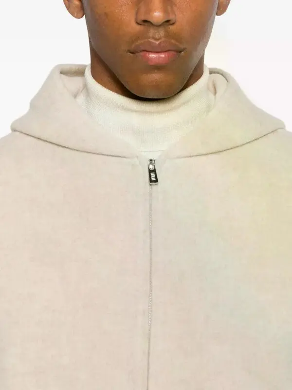 Fedeli Hooded Zip-front Jacket