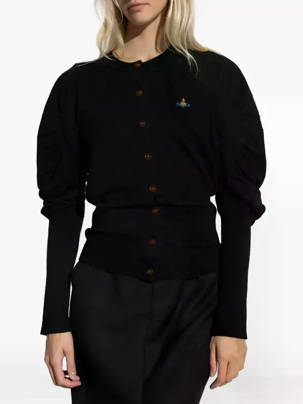 VIVIENNE WESTWOOD Eli Puff-sleeve Cardigan
