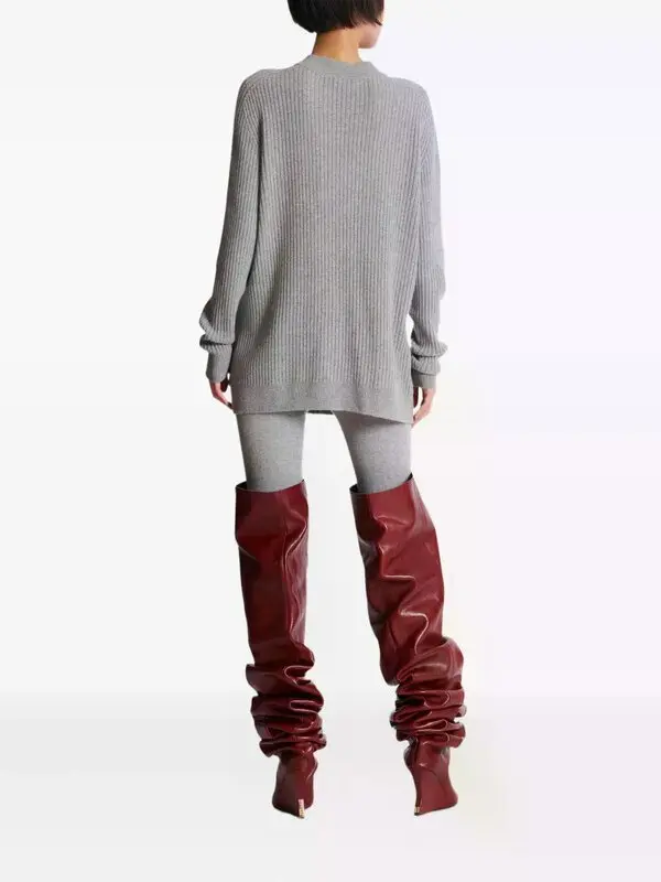 Balmain Ribbed Knit Cardigan