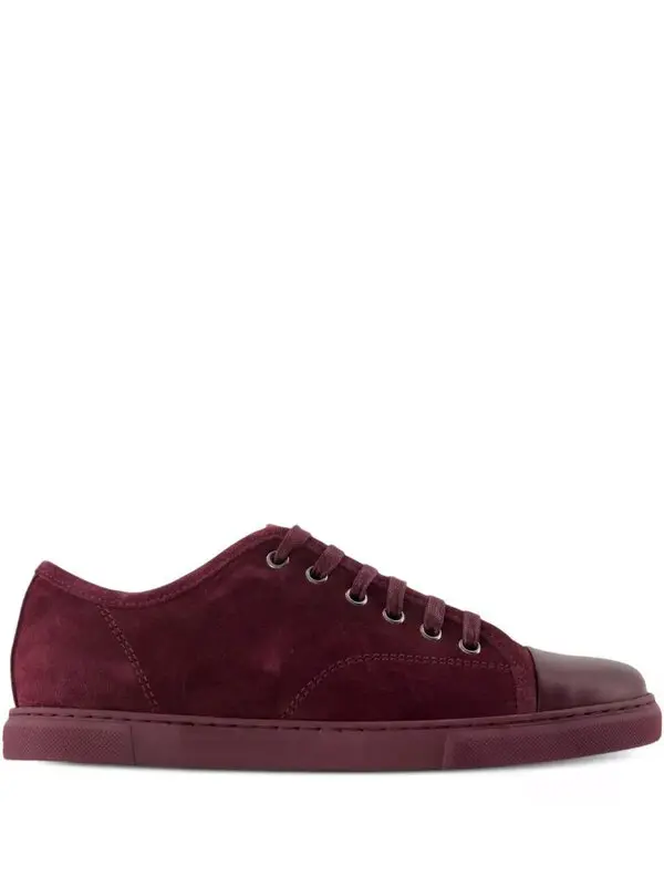 LANVIN Suede Leather Sneakers