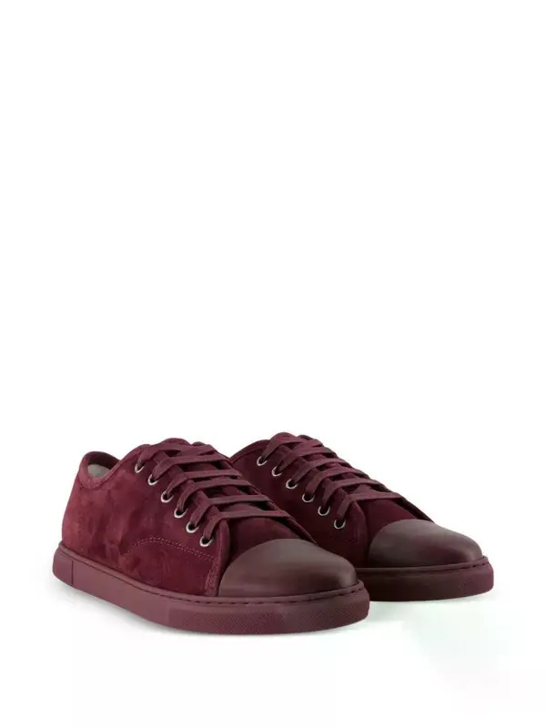 LANVIN Suede Leather Sneakers