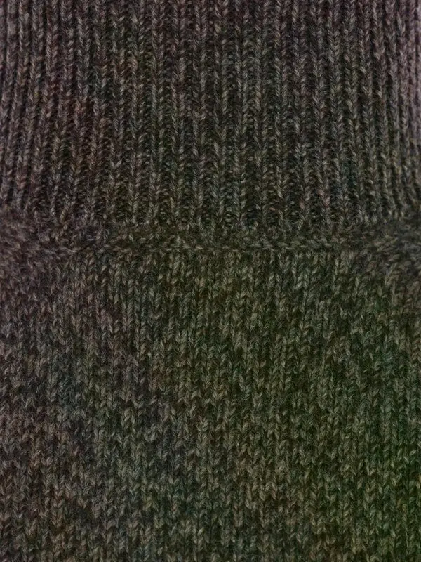 Agnona Ribbed High-neck Cashmere Sweater