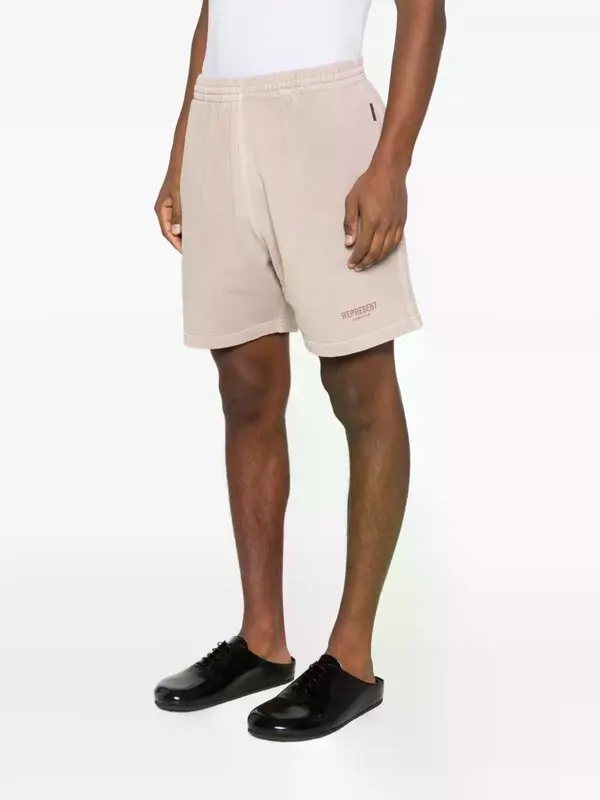 REPRESENT Logo-print Shorts