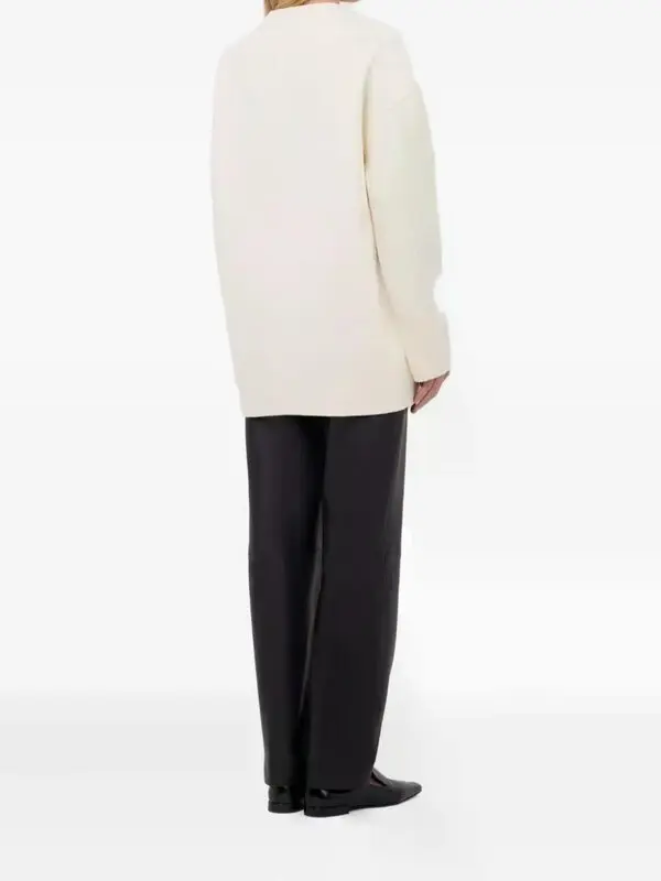 Loulou De Saison Draped Coat - White