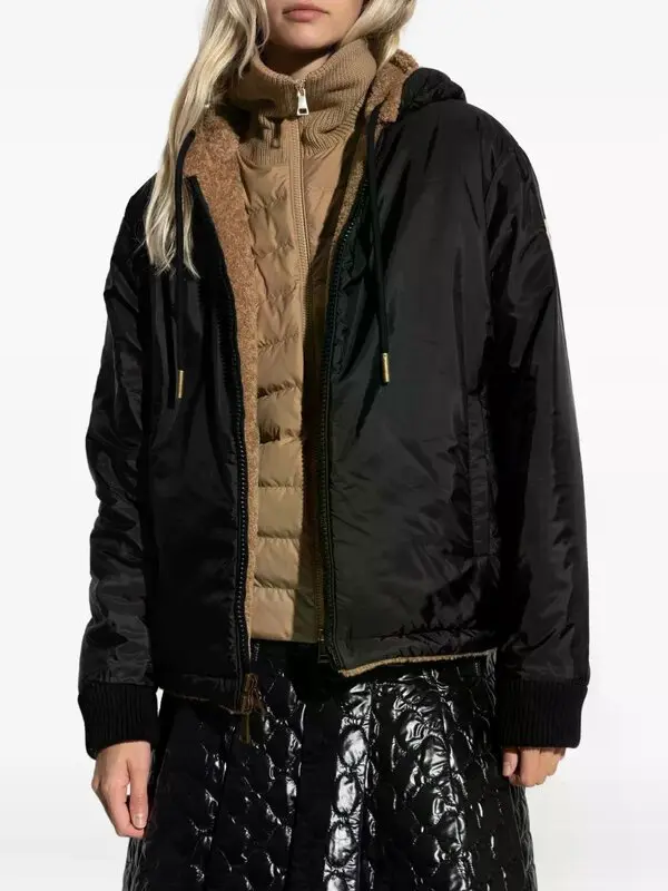 Moncler Hooded Teddy Fleece Jacket